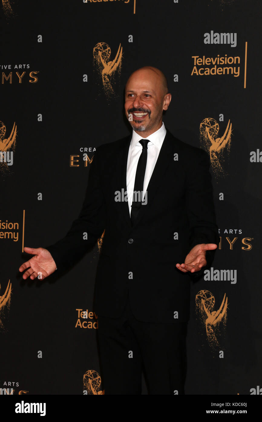 Arrivals for the 2017 Creative Emmy Awards, held at the Microsoft ...