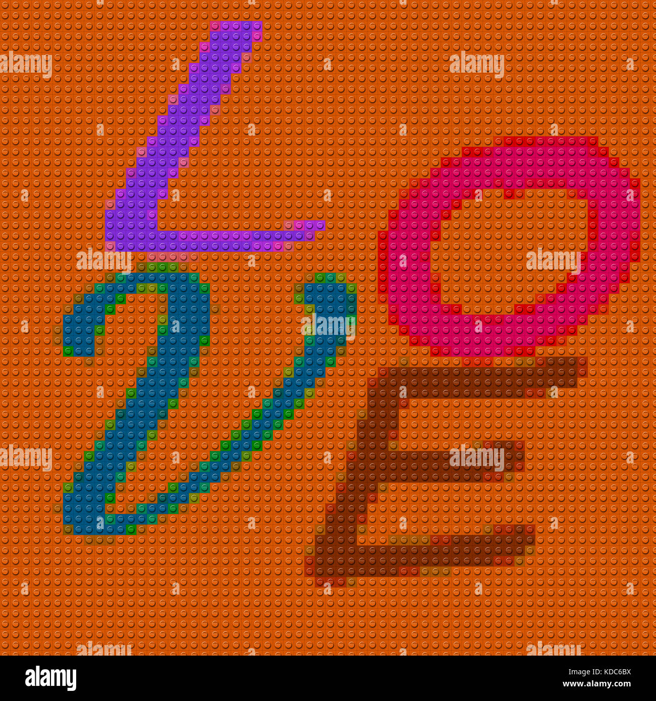 Lego word hi-res stock photography and images - Alamy