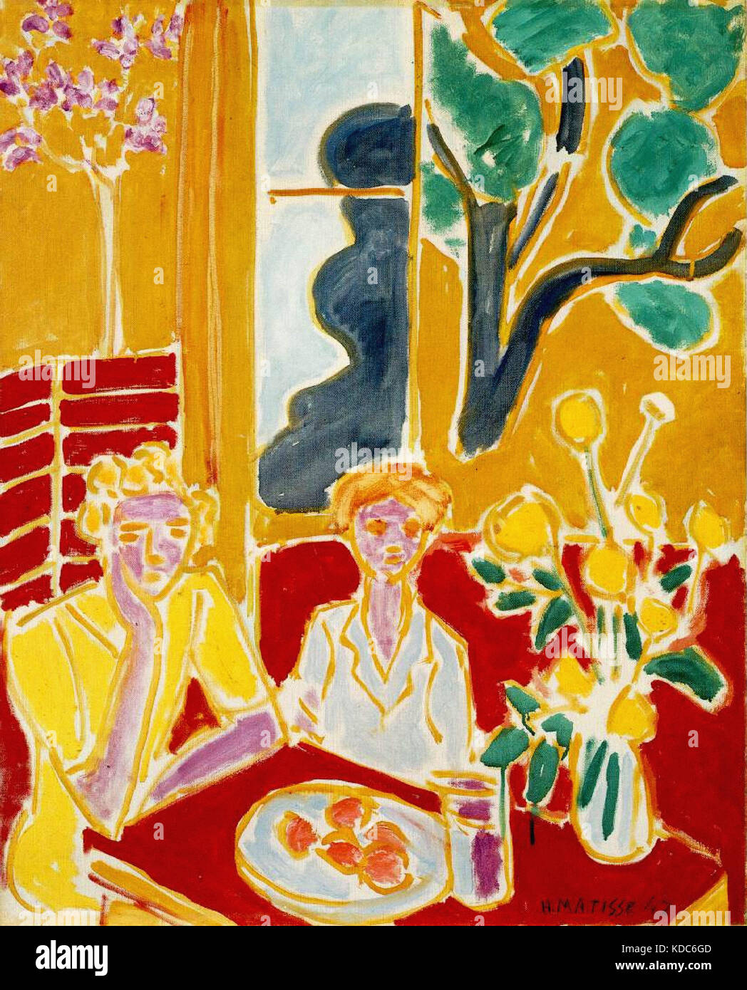 Fond jaune et rouge hi-res stock photography and images - Alamy