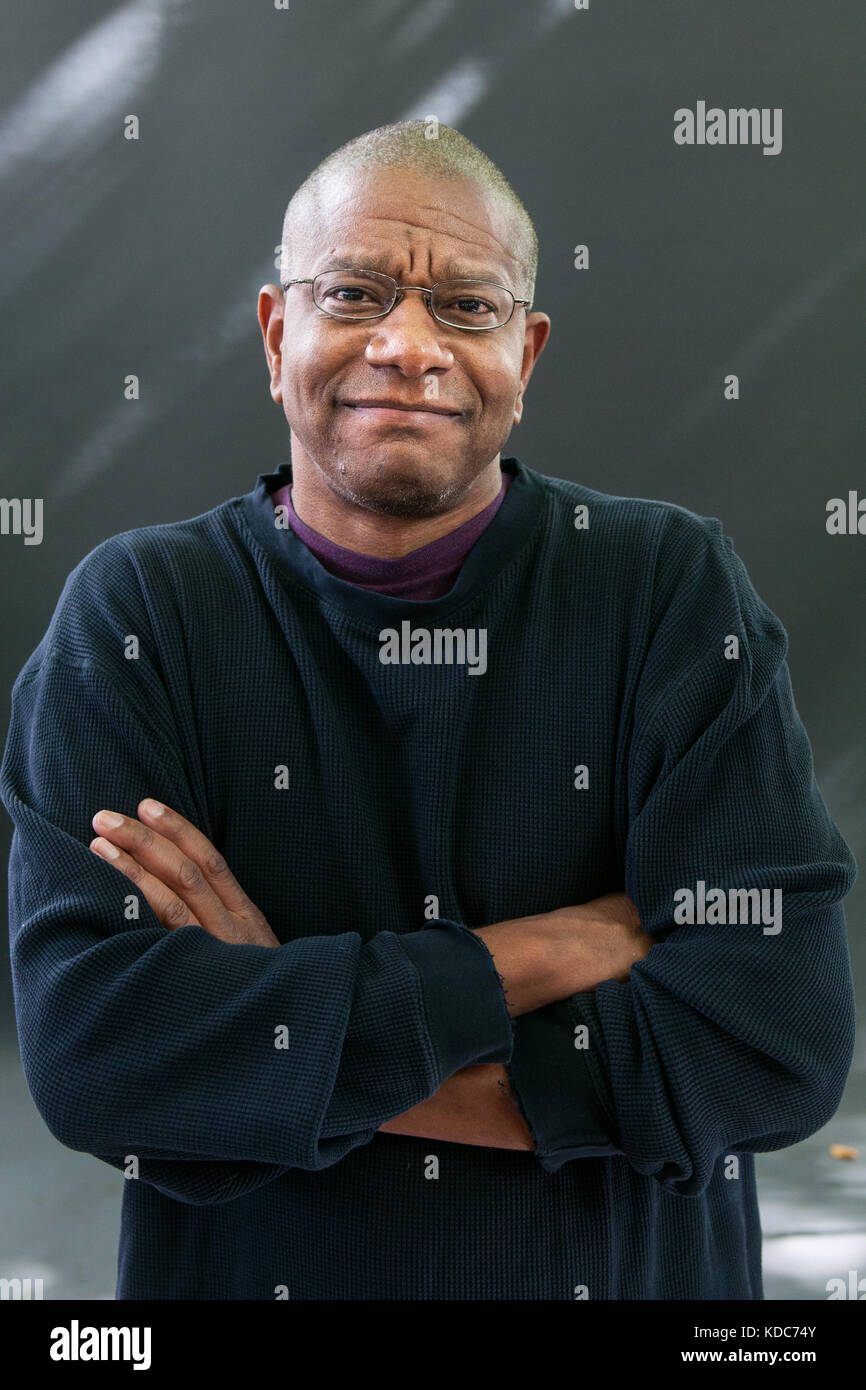 American author Paul Beatty attends a photocall during the Edinburgh ...