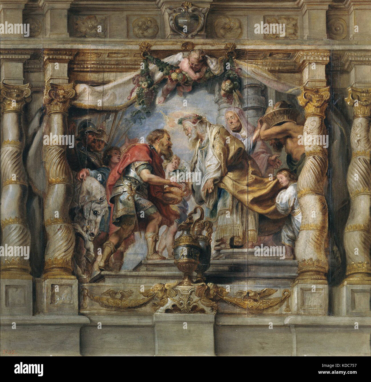 Abraham melchizedek hi-res stock photography and images - Alamy