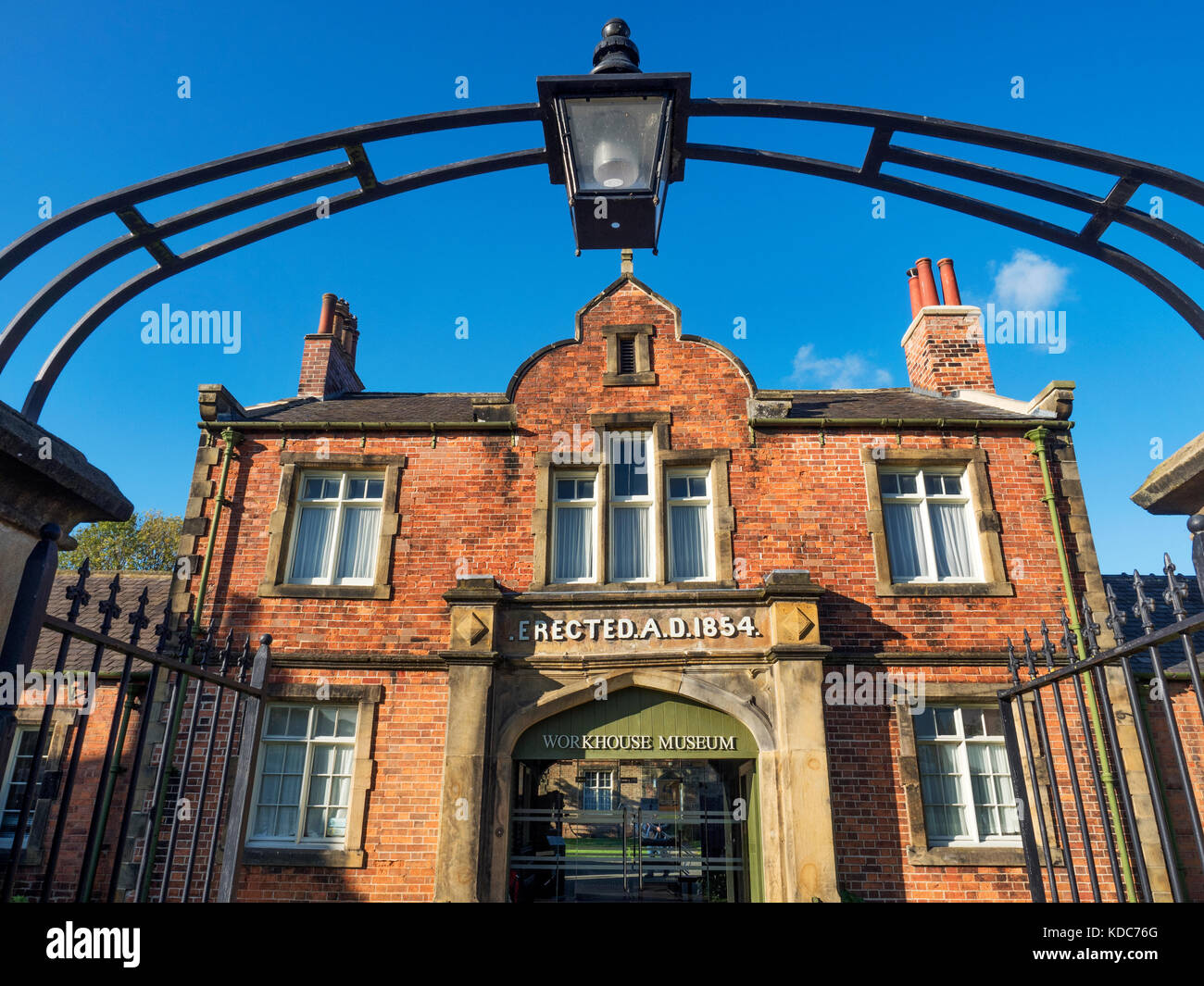 The Workshouse Museum in Allhallowgate Ripon Yorkshire England Stock ...