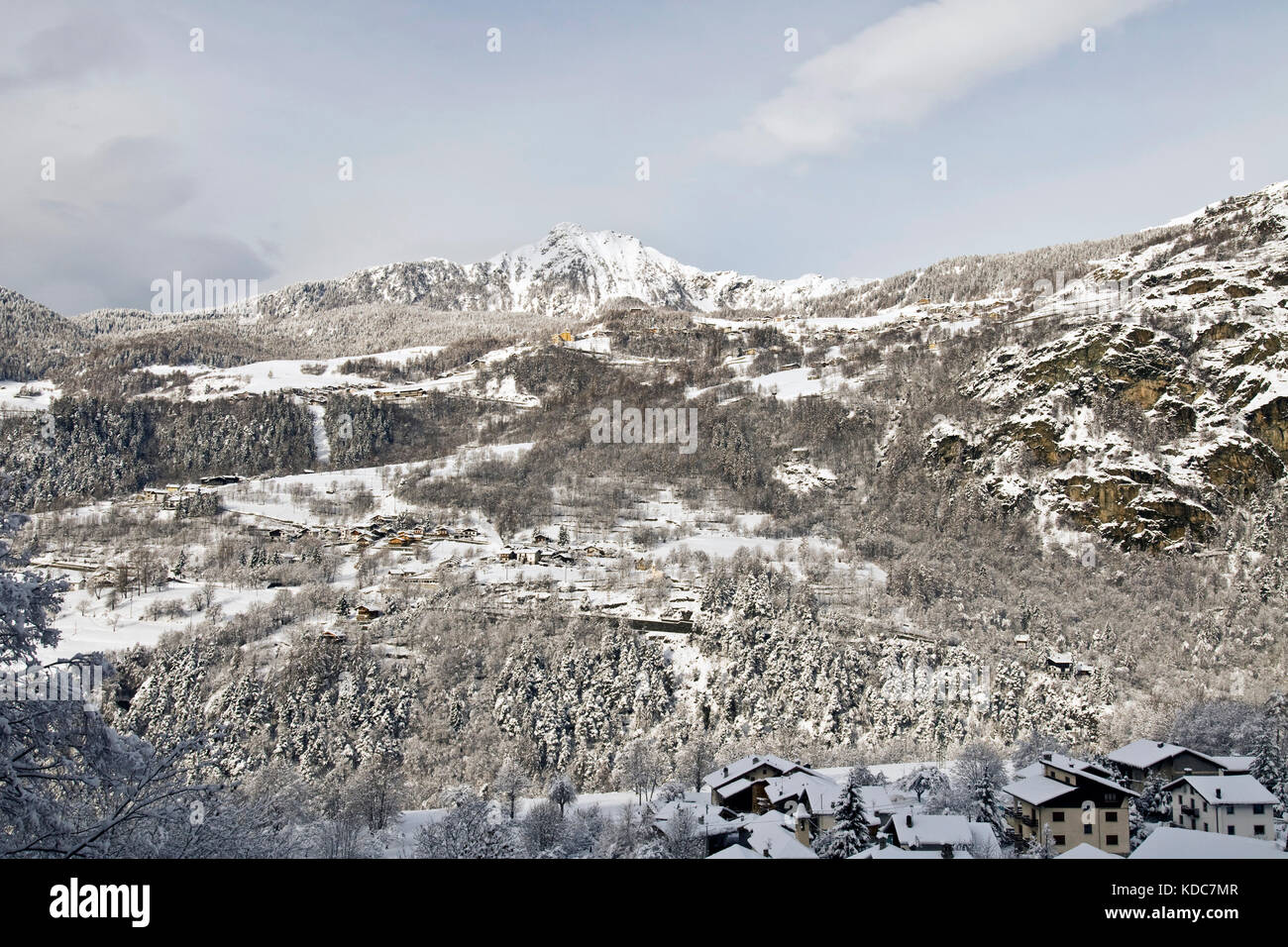 Italy, Aosta Valley, Antey-Saint-Andrè Stock Photo - Alamy