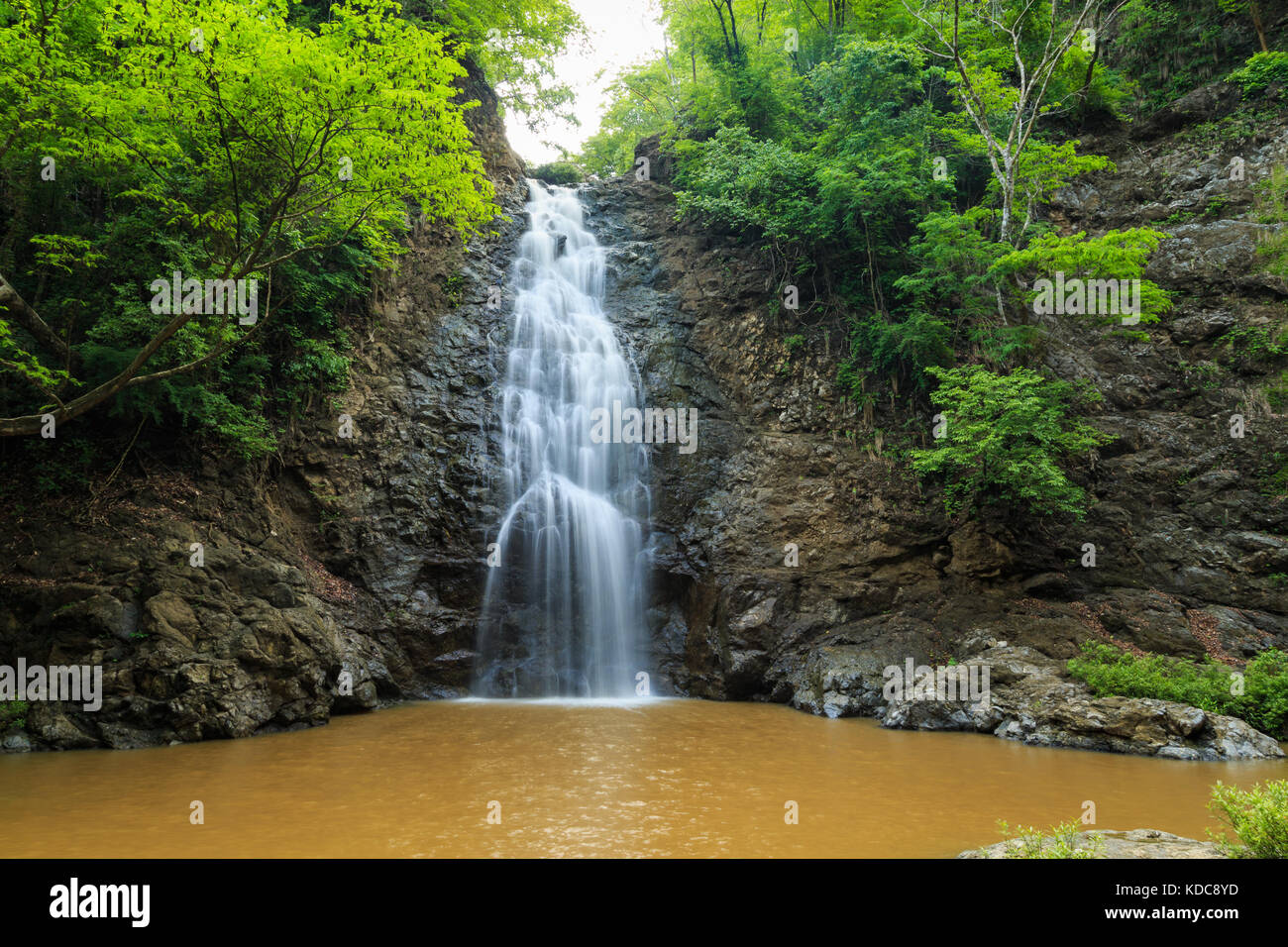 Montezuma waterfall in Costa Rica Stock Photo - Alamy
