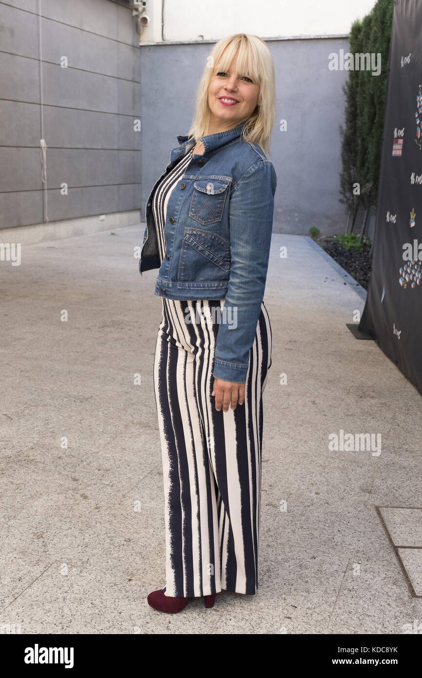 Actress Lluvia Rojo attends the '16 kilometros' cinema festival press ...