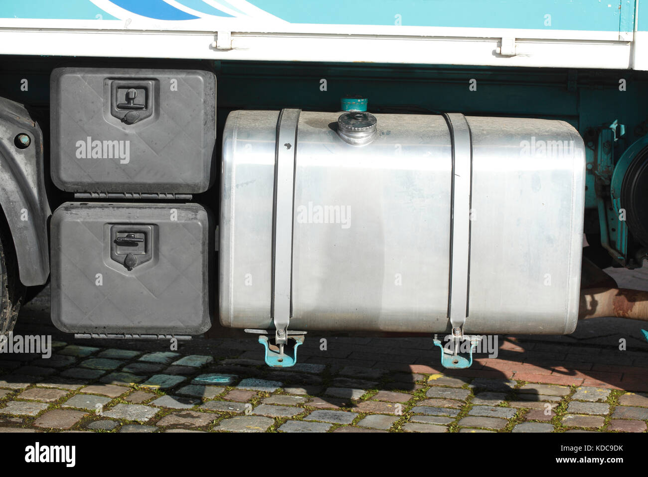 Vehicle Tank from a Truck Stock Photo - Alamy