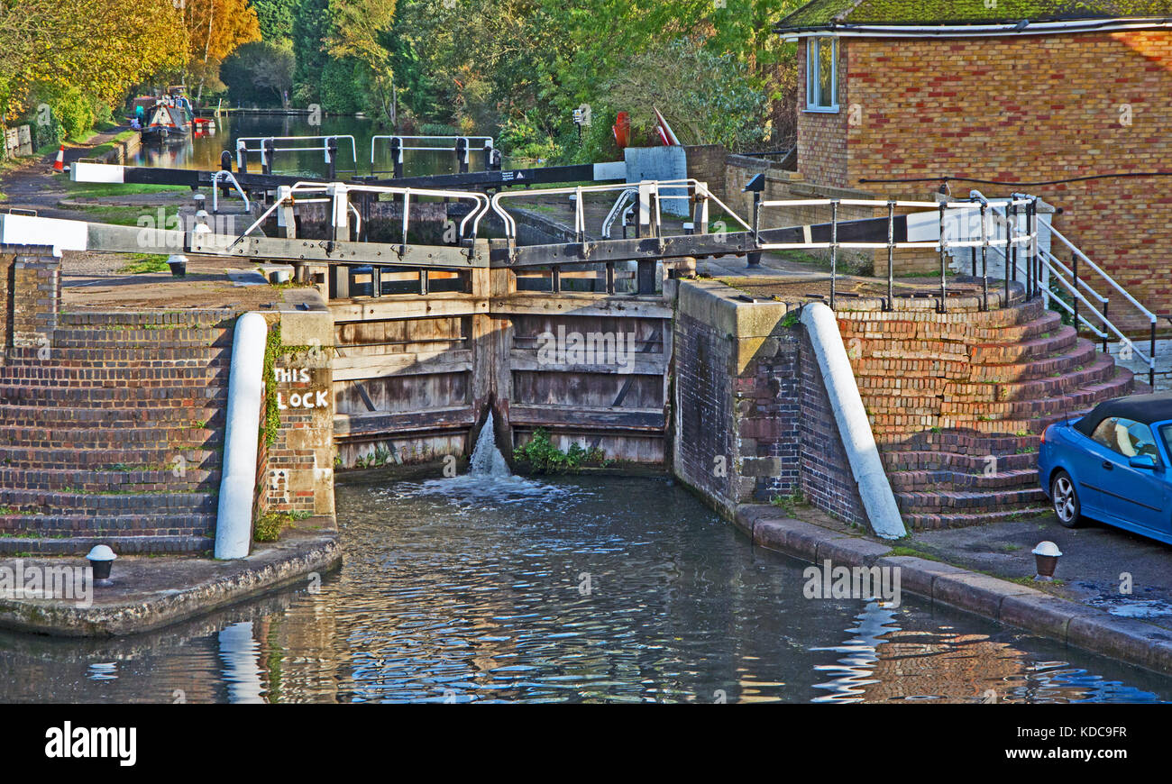 Rickmansworth, Grand Union Canal, Hertfordshire, Batchworth Lock ...