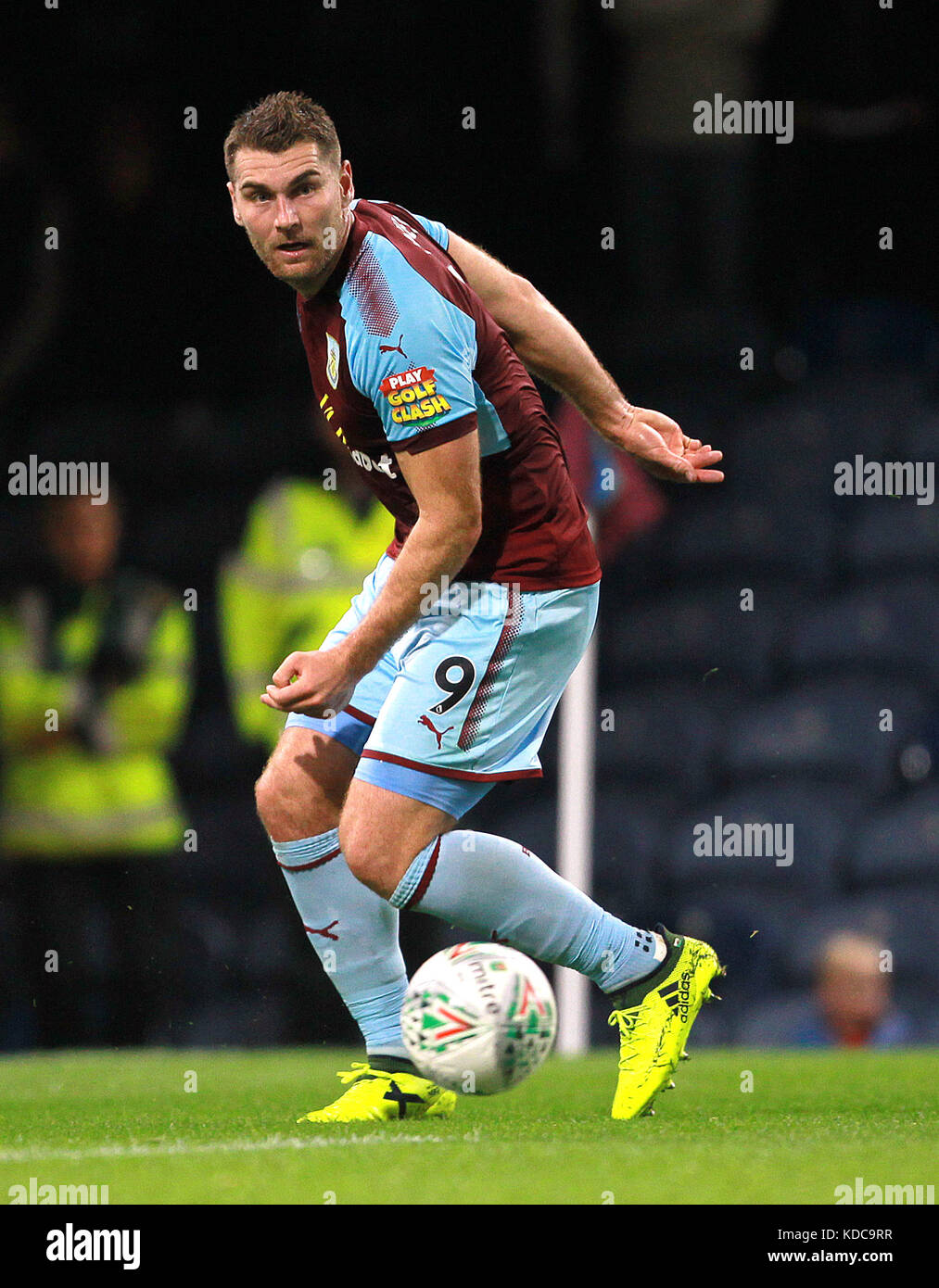 Sam Vokes, Burnley Stock Photo - Alamy