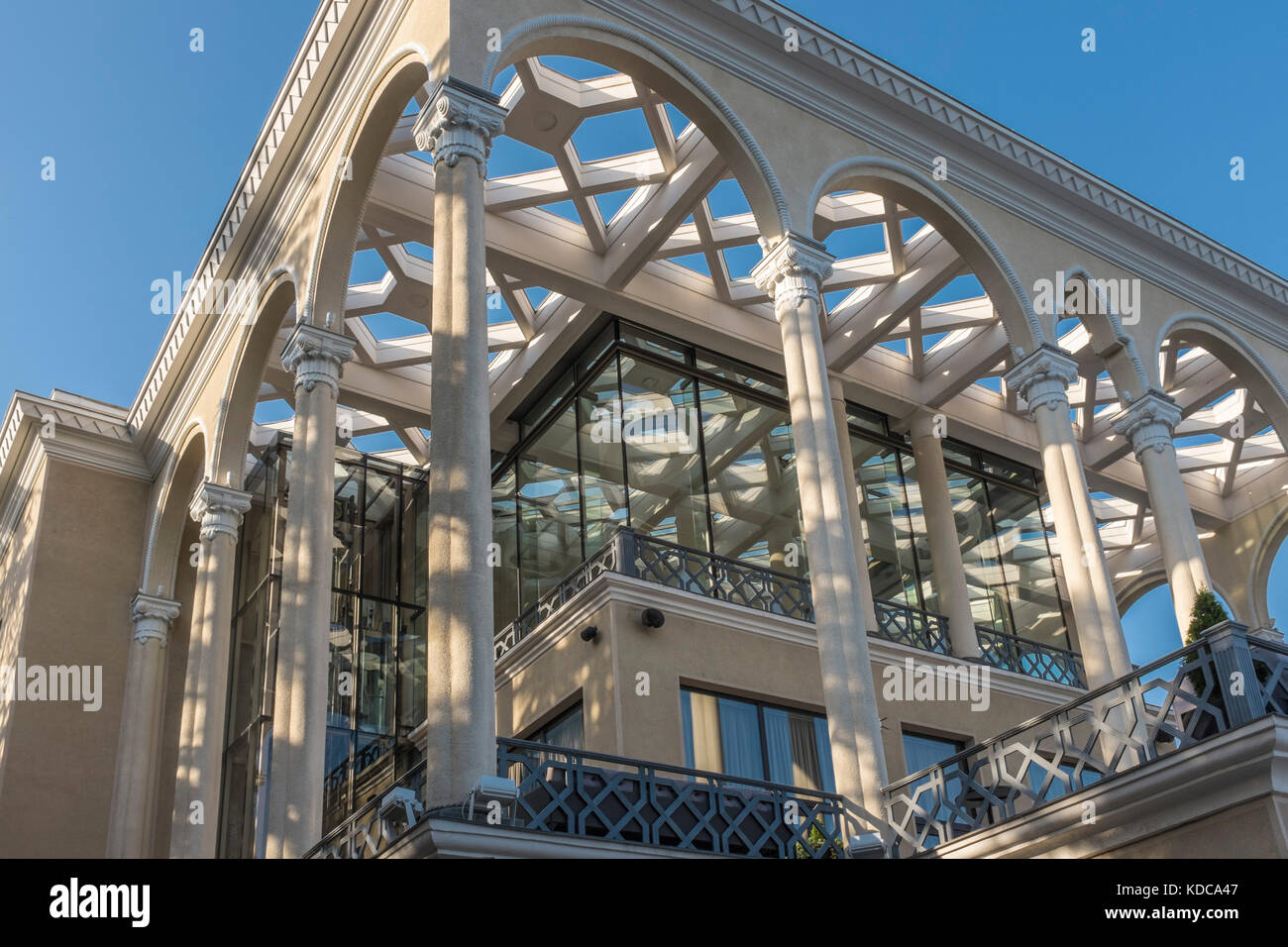 Funicular Complex at Mtatsminda Park, Tbilisi, Georgia, Eastern Europe ...