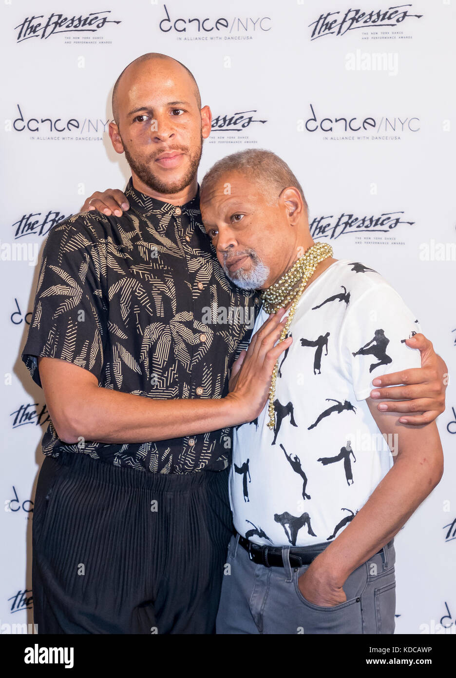 New York, NY, USA - October 9, 2017: Bessie Award Nominnes Will Rawls ...