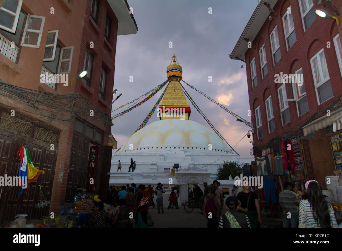 Baudhanath Stupa, Kathmandu Stock Photo - Alamy
