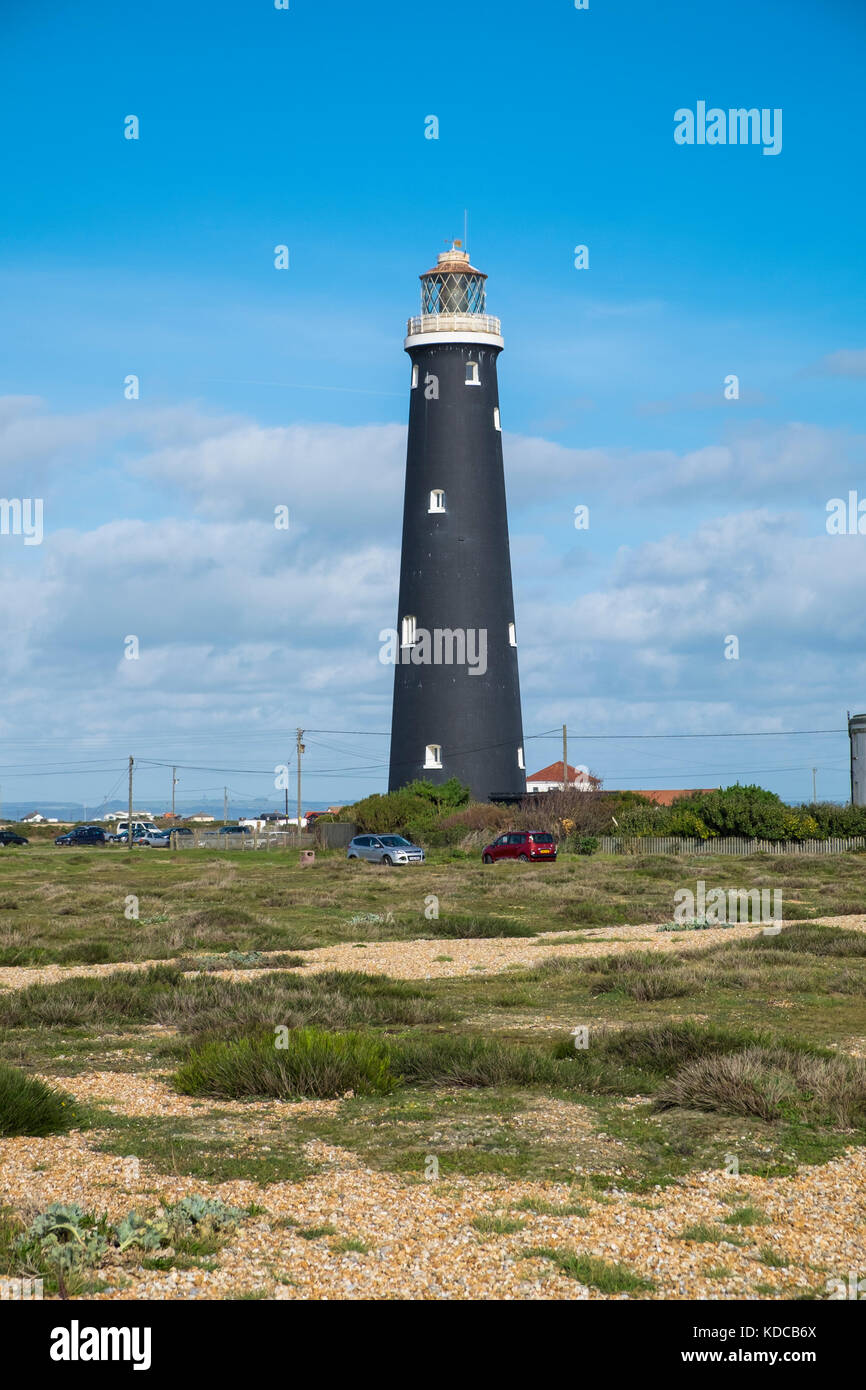 The old lighthouse, dungeness, Kent, UK Stock Photo - Alamy