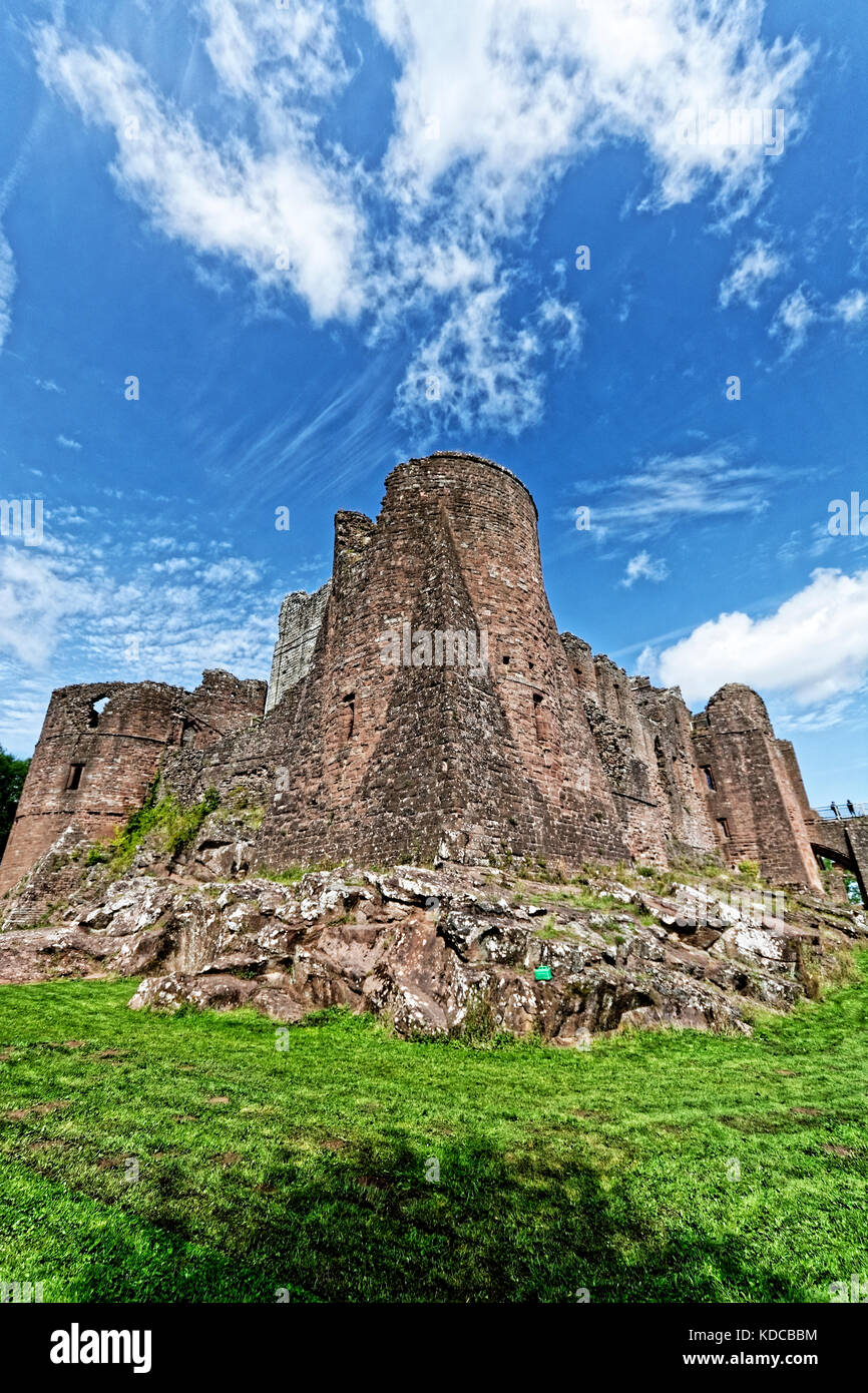 Goodrich Castle is a Norman medieval castle to the north of Goodrich ...