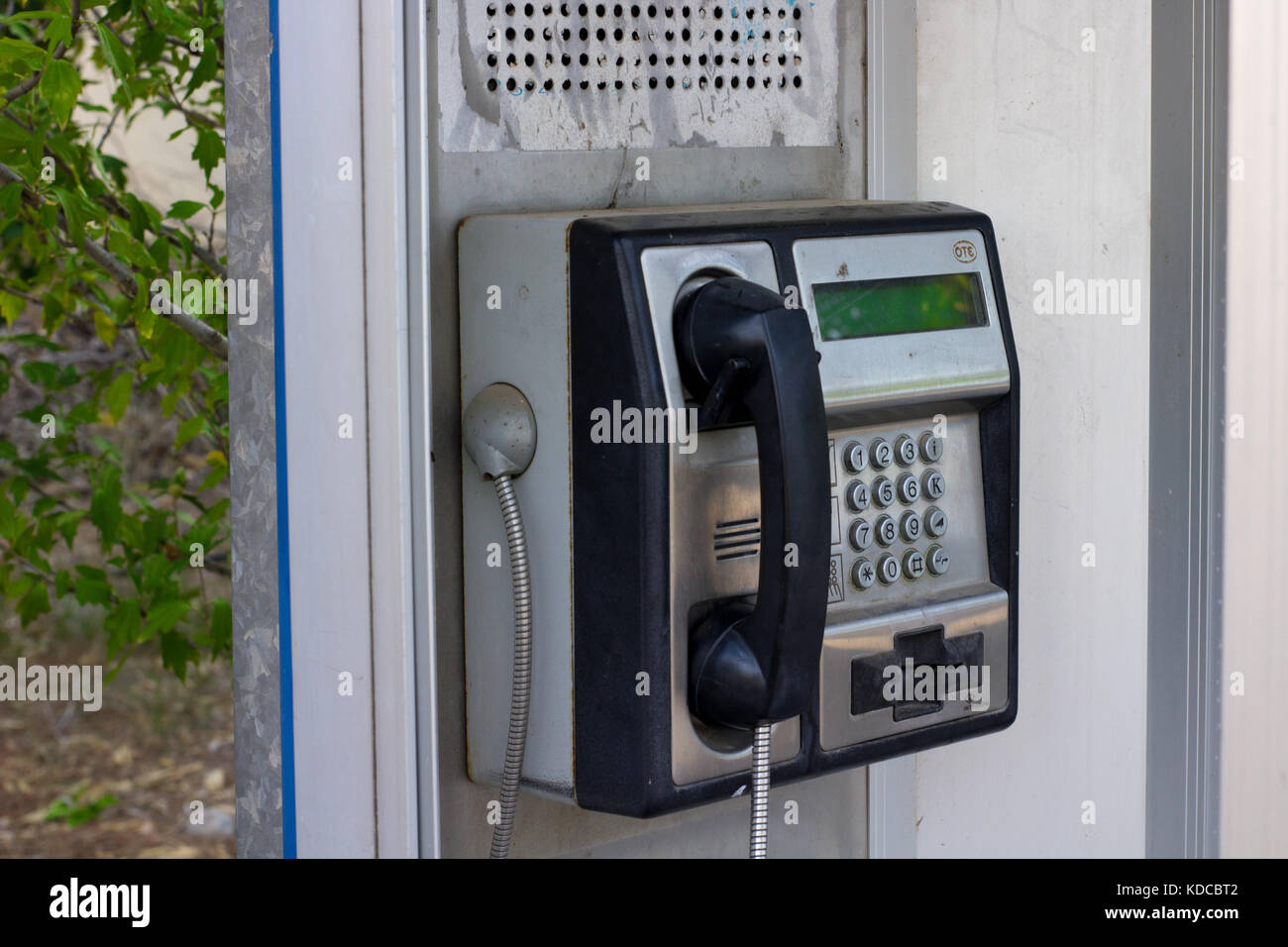 Old phone booth hi-res stock photography and images - Alamy