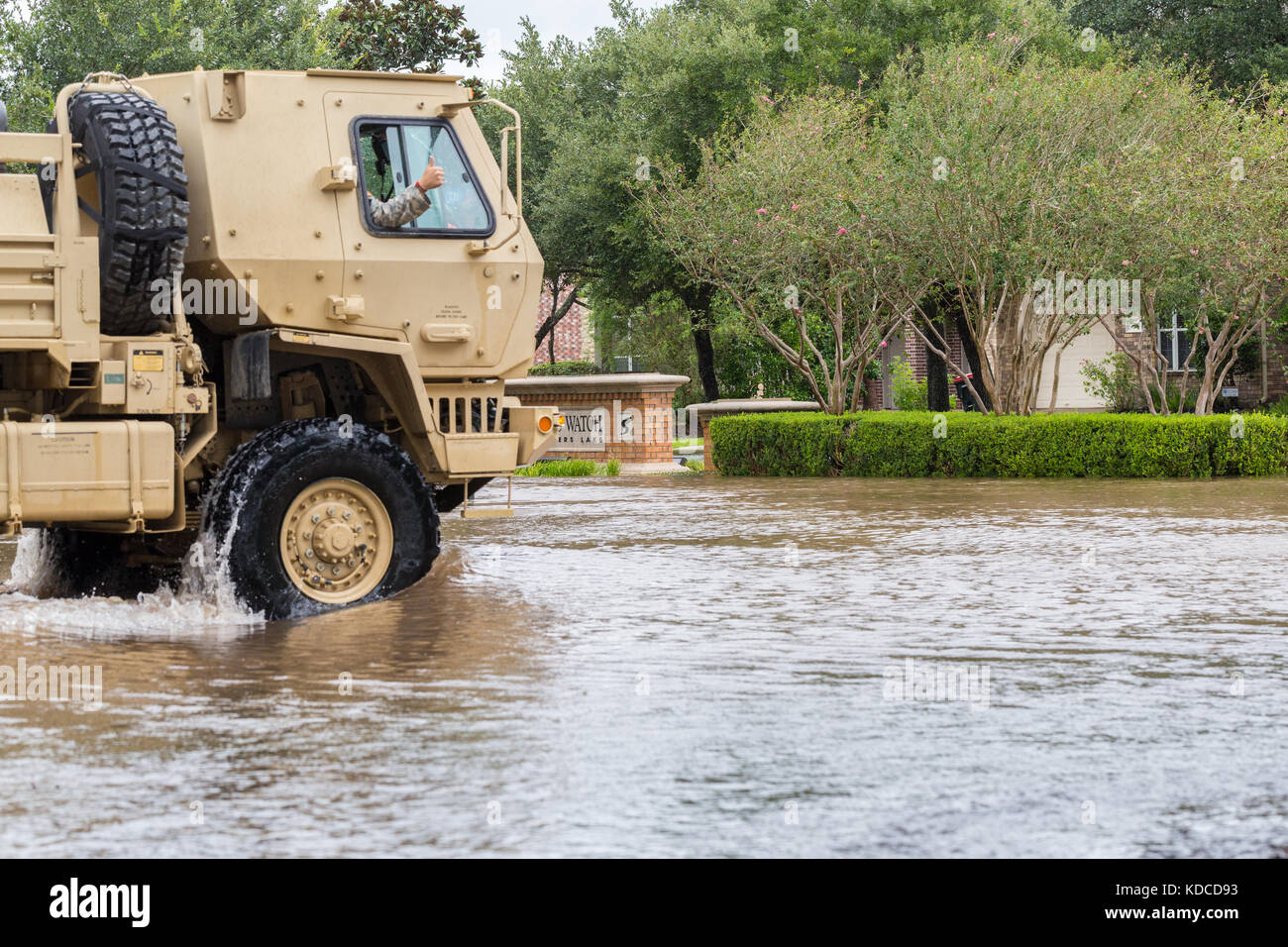 Texas National Guard, first responders, emergency services working ...