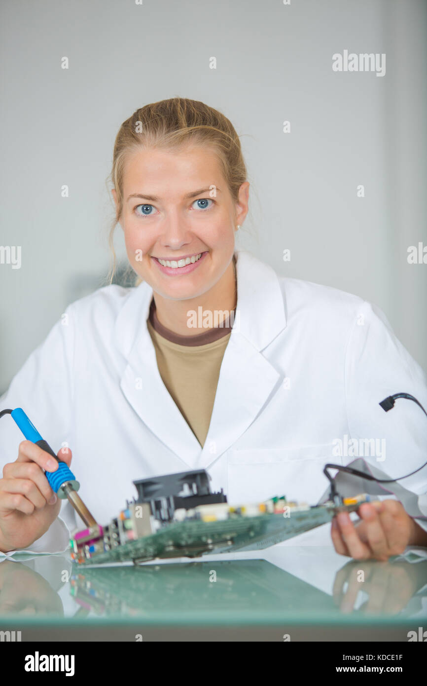 electrical assembly worker Stock Photo - Alamy