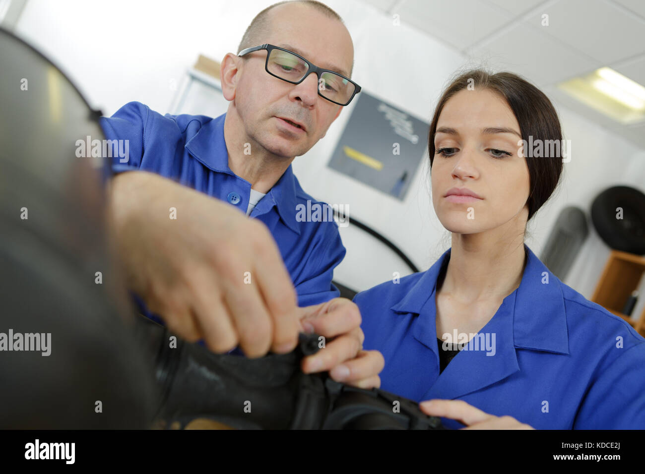 Female apprentice hi-res stock photography and images - Alamy