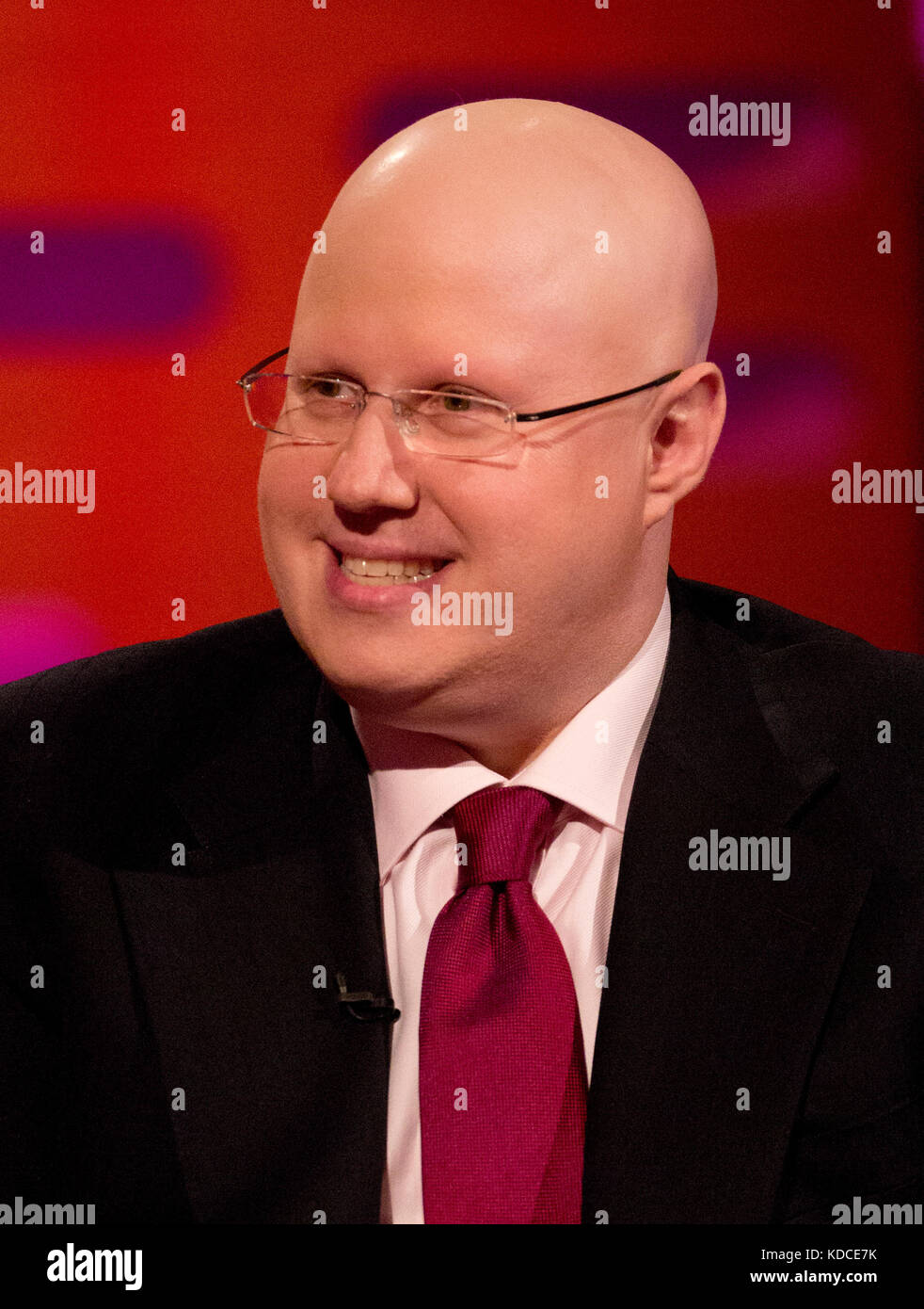 Matt Lucas during filming of the Graham Norton Show at the London ...