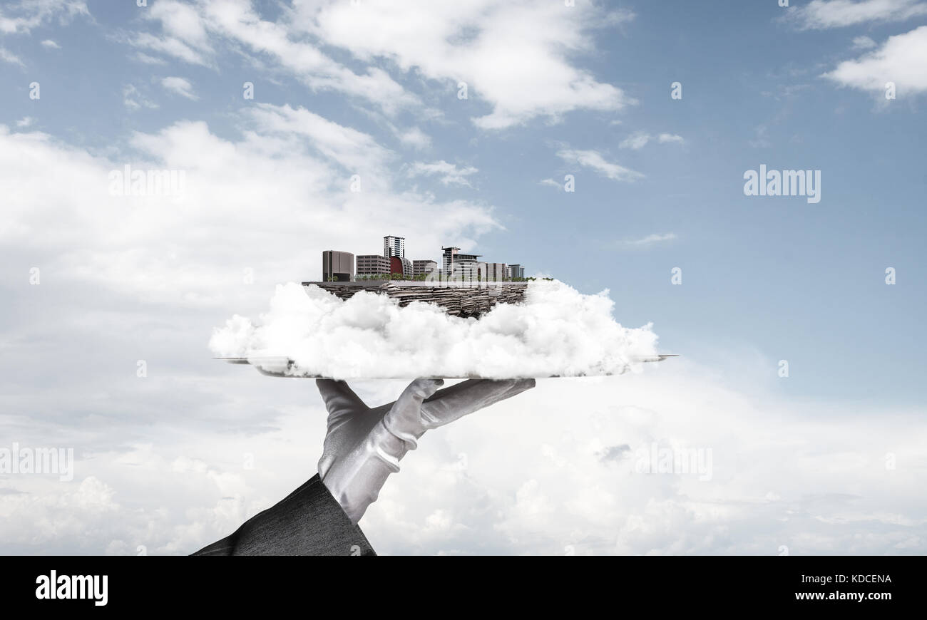 Concept of modern urban development Stock Photo - Alamy