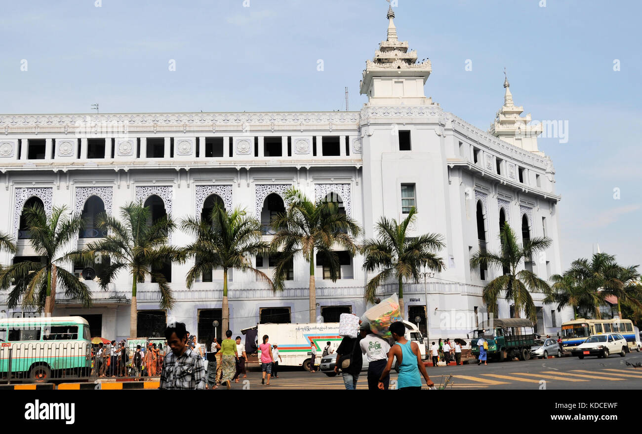 City Hall, Yangon, Myanmar Stock Photo - Alamy
