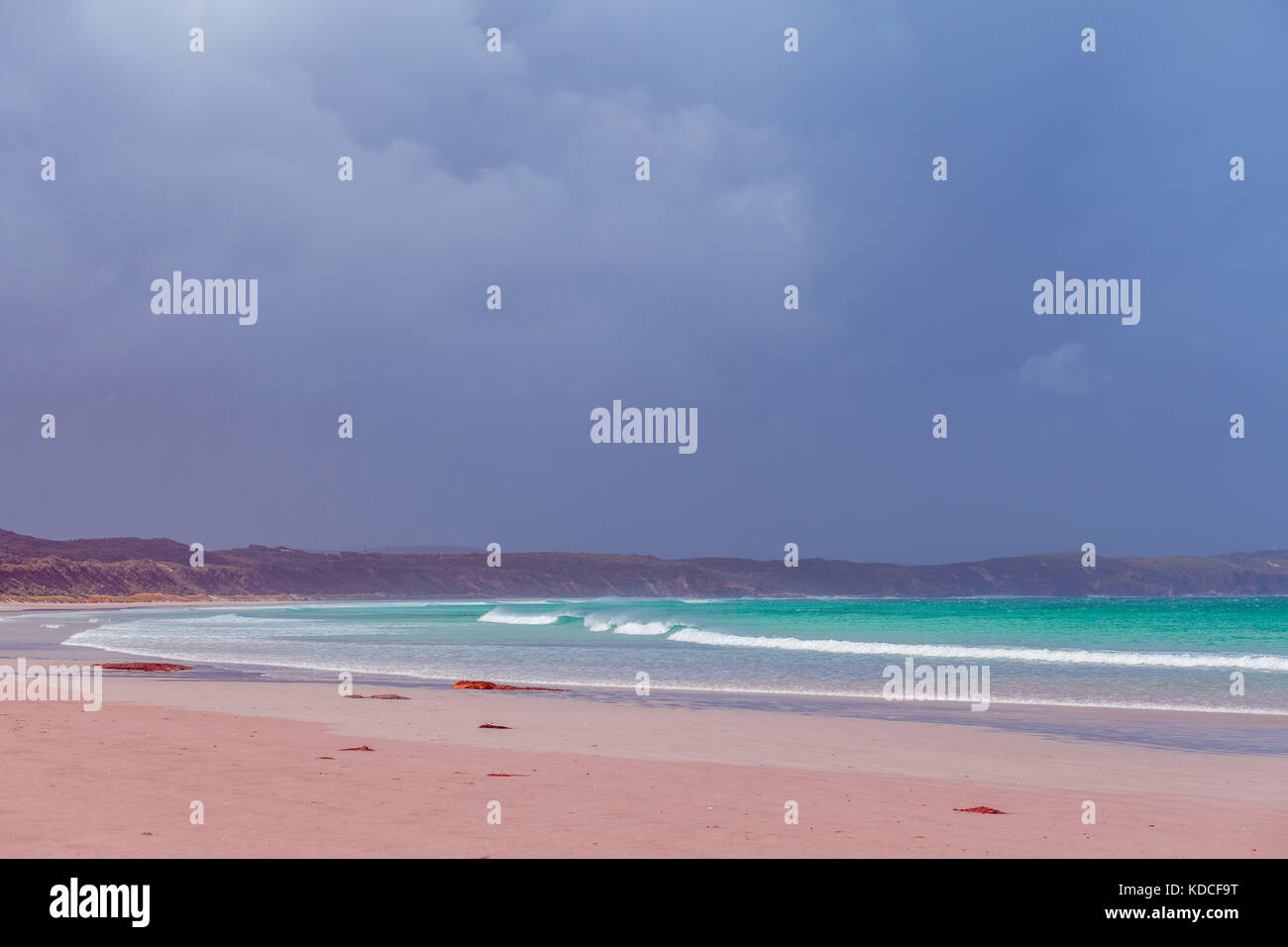 Beautiful ocean beach at Cape Bridgewater, Victoria, Australia Stock ...
