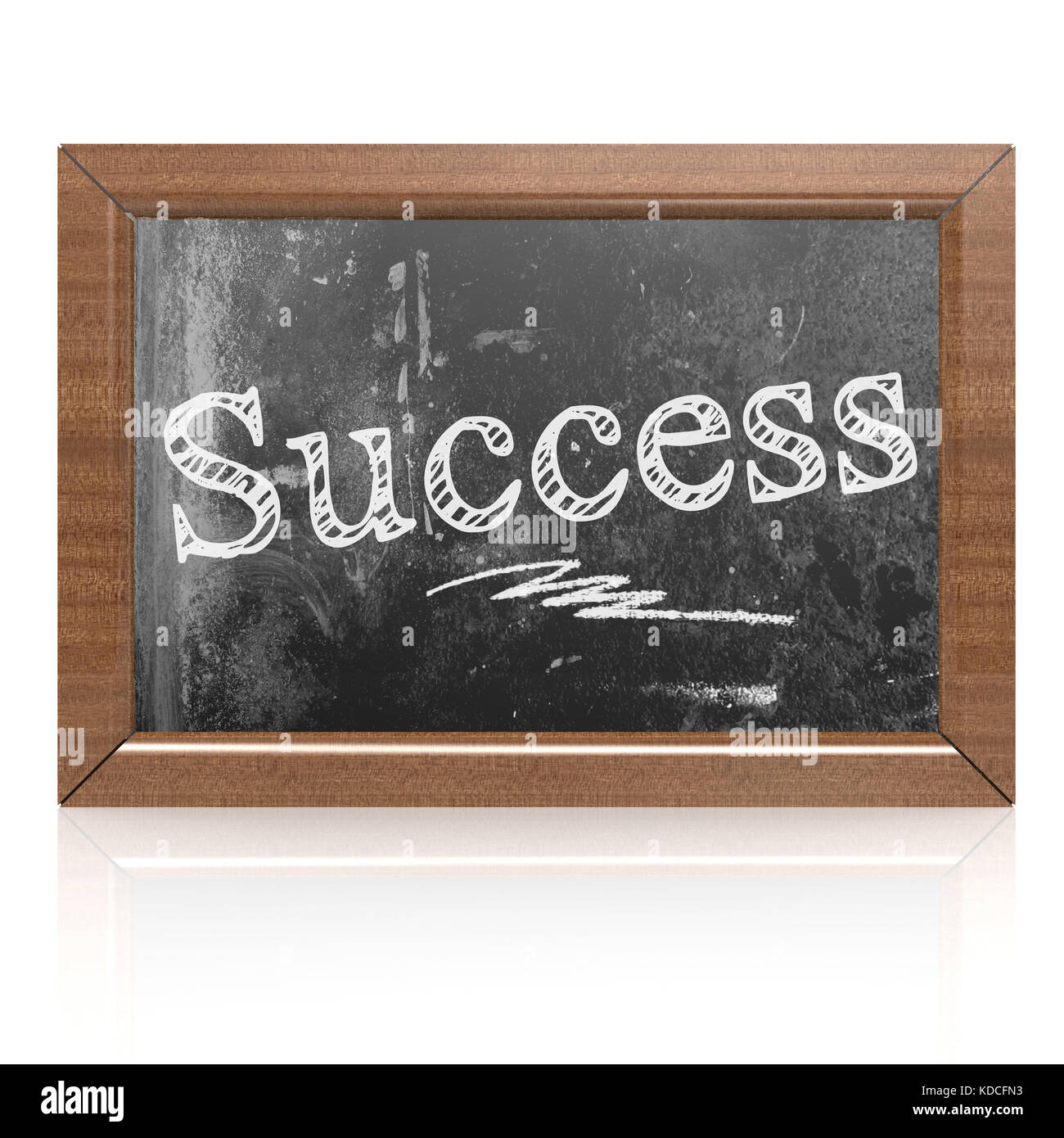 Success text written on blackboard, 3D rendering Stock Photo - Alamy