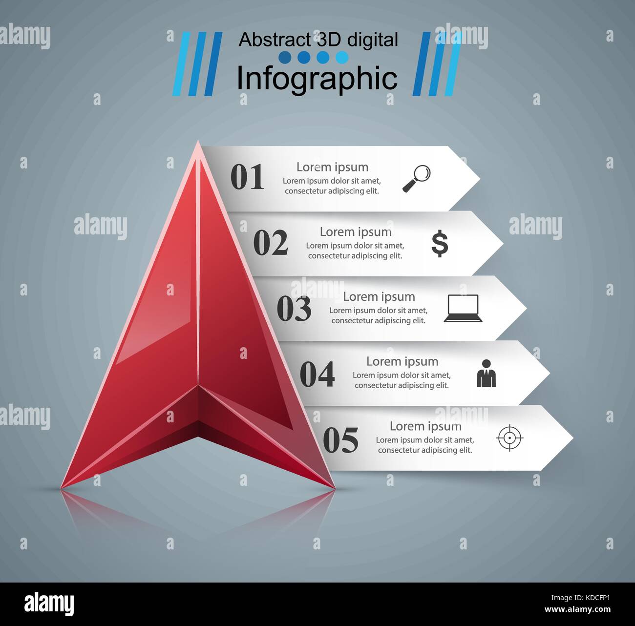 Infographic icons. Arrows icon Stock Vector Image & Art - Alamy