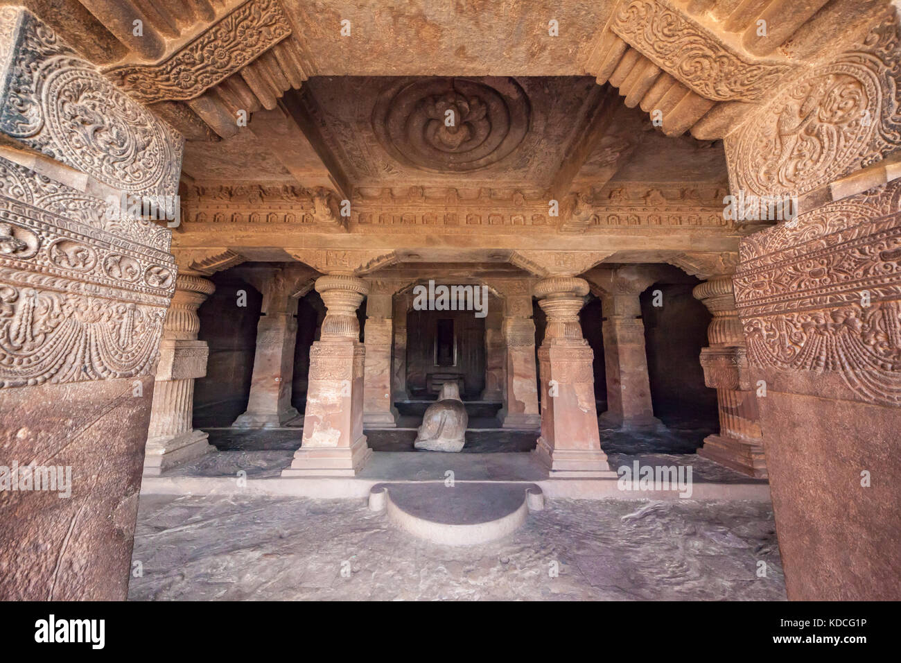 Badami historic stone art hi-res stock photography and images - Alamy