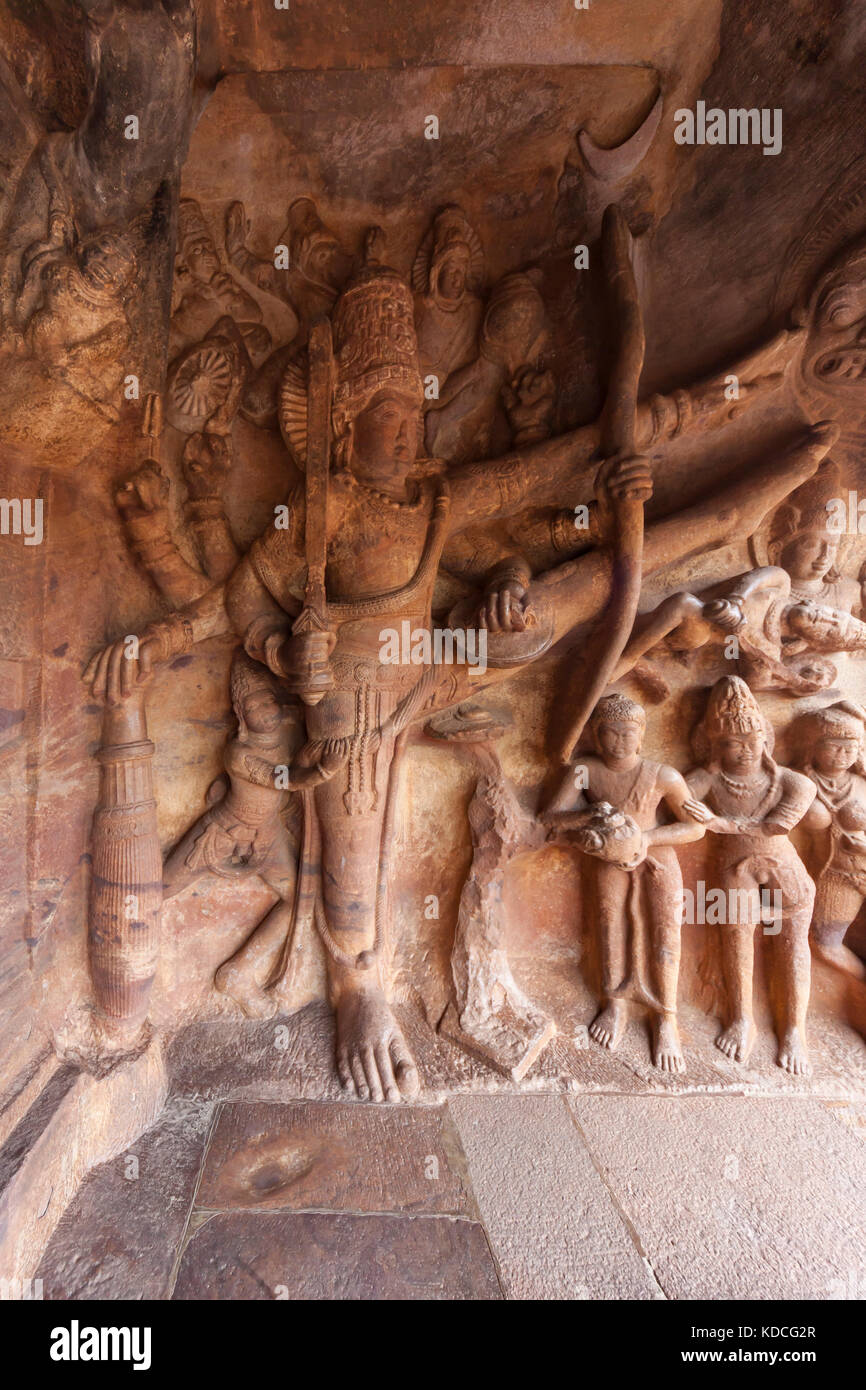 Badami, formerly known as Vatapi, is a town and headquarters of a taluk ...