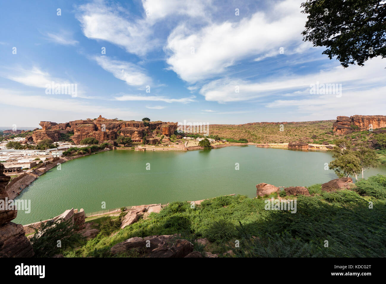 Badami, formerly known as Vatapi, is a town and headquarters of a taluk ...
