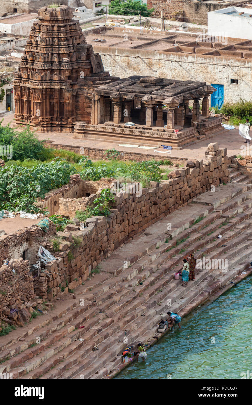 Badami, formerly known as Vatapi, is a town and headquarters of a taluk ...