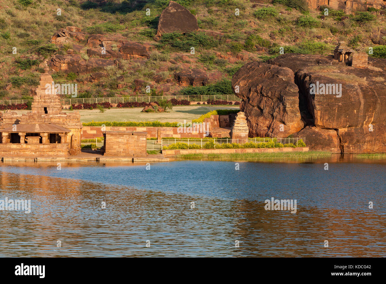 Badami, formerly known as Vatapi, is a town and headquarters of a taluk ...