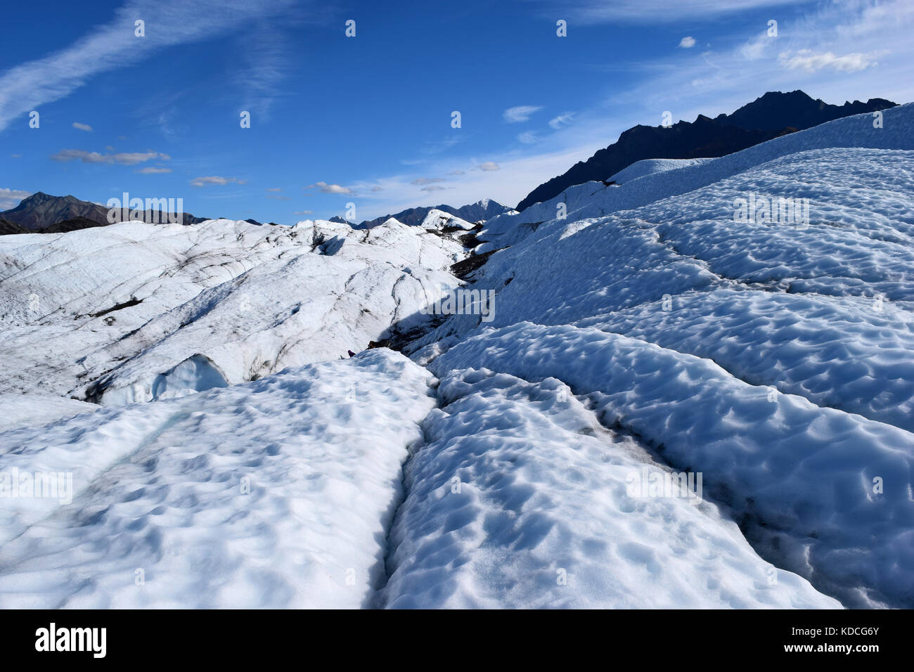 Matanuska Glacier in Alaska Stock Photo - Alamy
