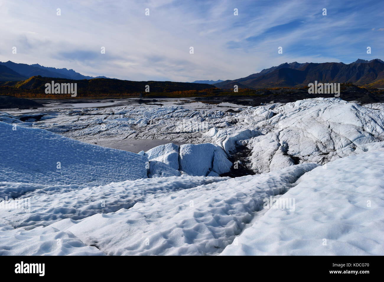 Matanuska Glacier in Alaska Stock Photo - Alamy