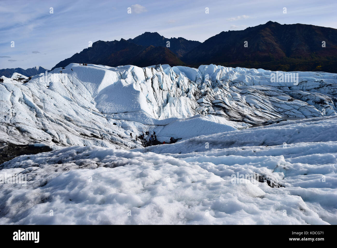 Matanuska Glacier in Alaska Stock Photo - Alamy