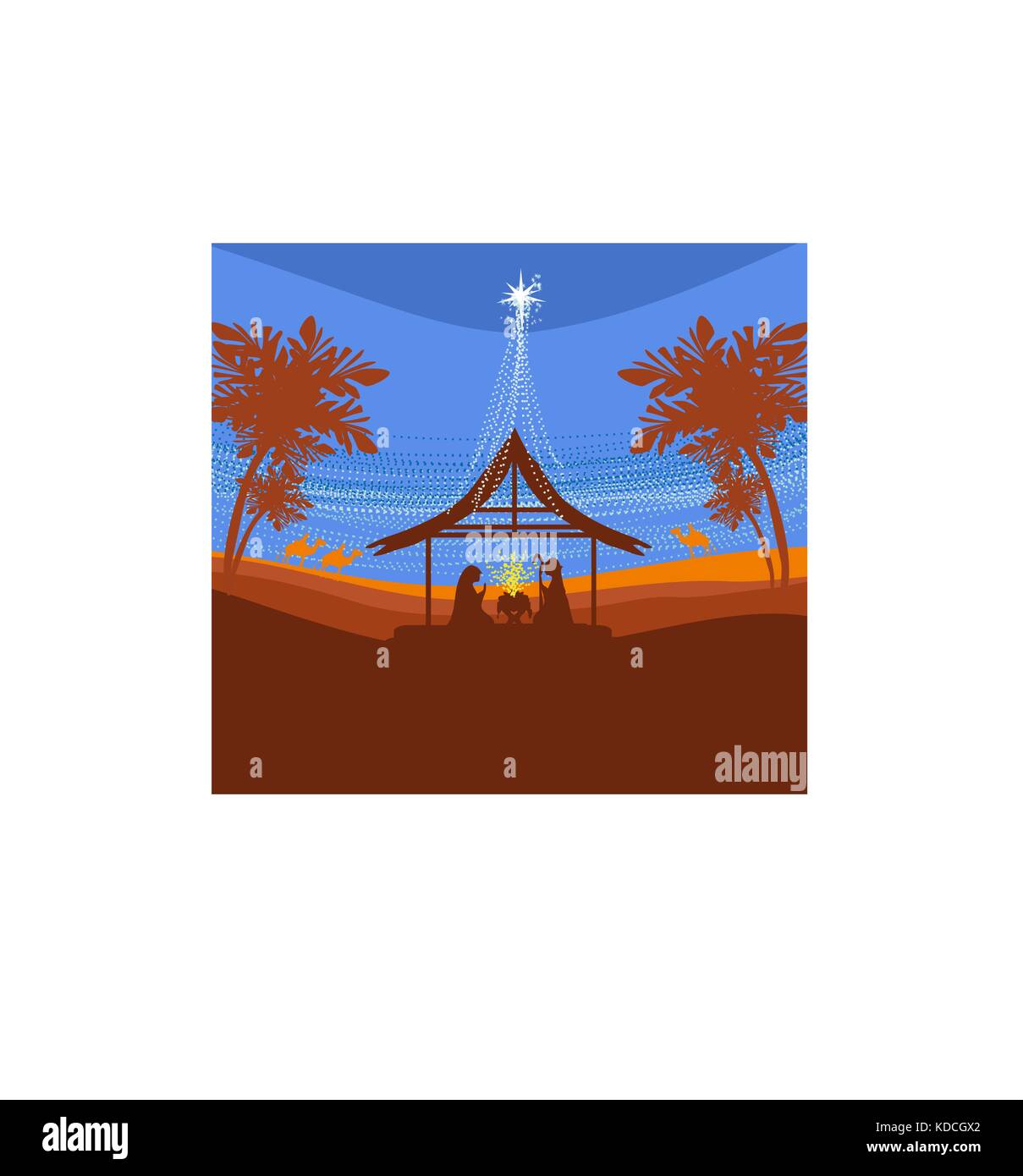 Camel in bethlehem Cut Out Stock Images & Pictures - Alamy