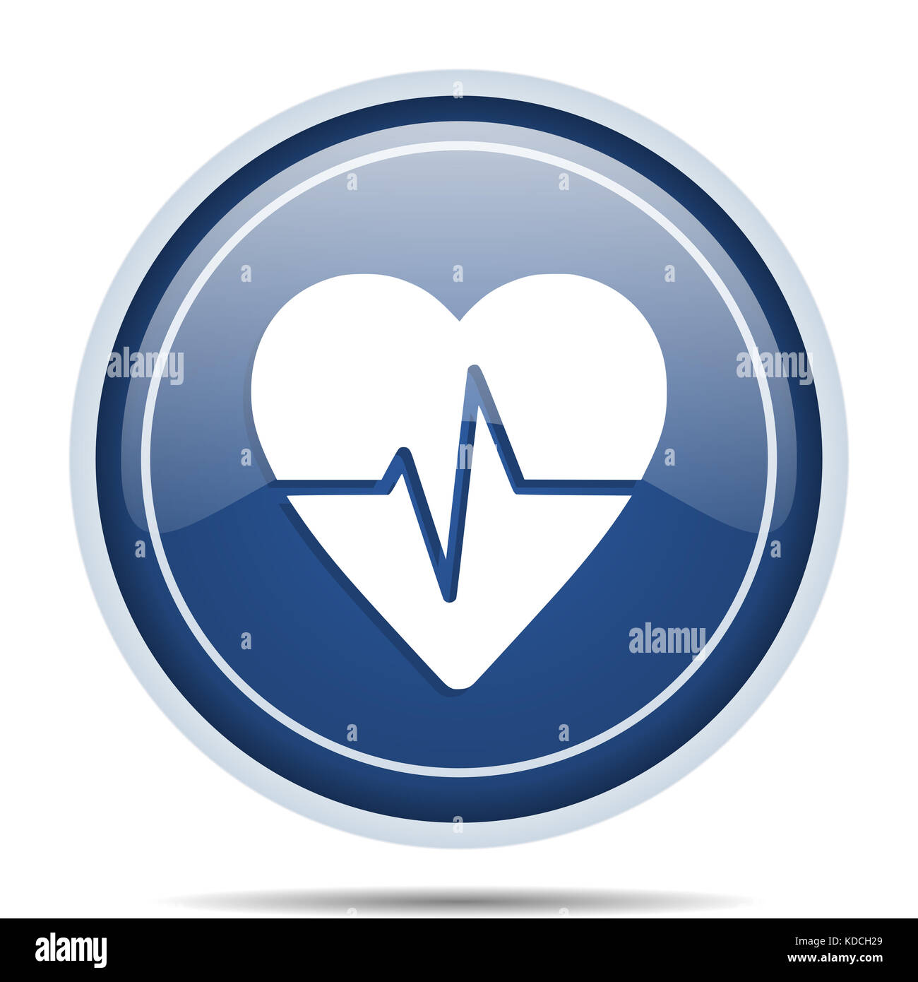 Ecg circle hi-res stock photography and images - Alamy