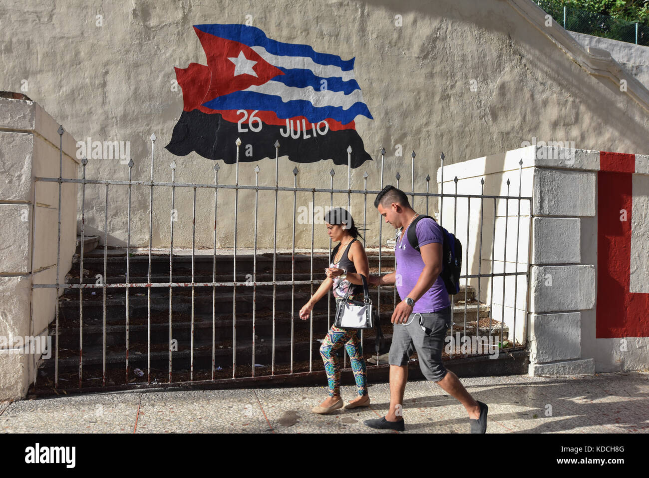 Daily life, Havana, Cuba Stock Photo - Alamy