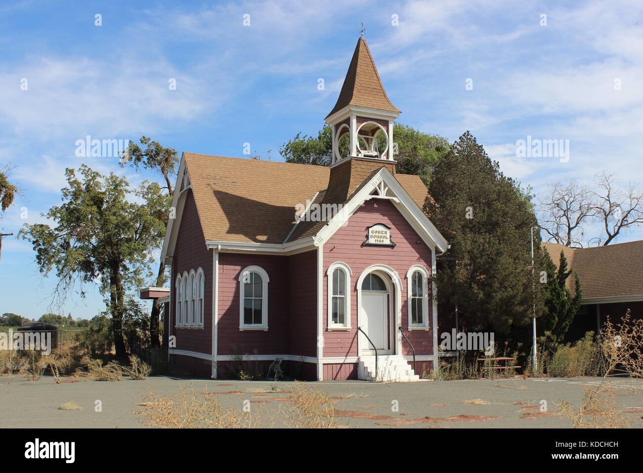 Gomer School built 1900, Fairfield, California Stock Photo - Alamy