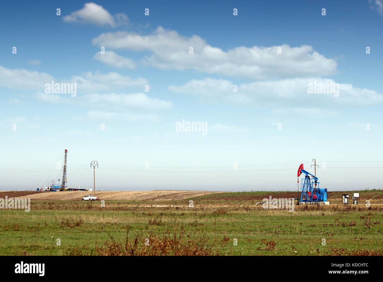 Oil production field hi-res stock photography and images - Alamy
