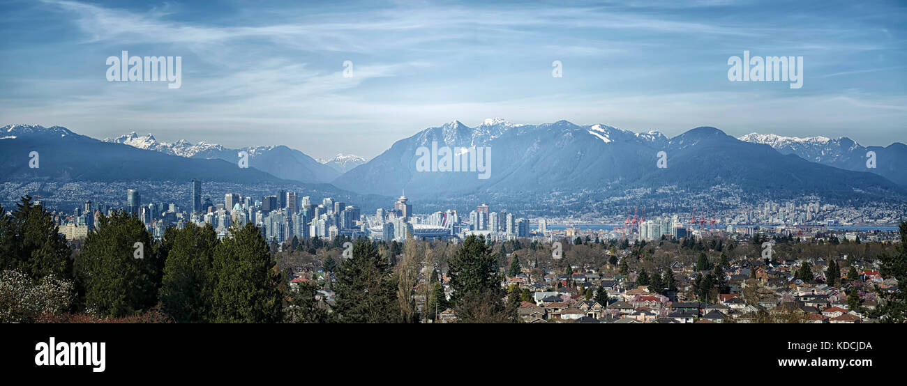 Vancouver Skyline Mountains
