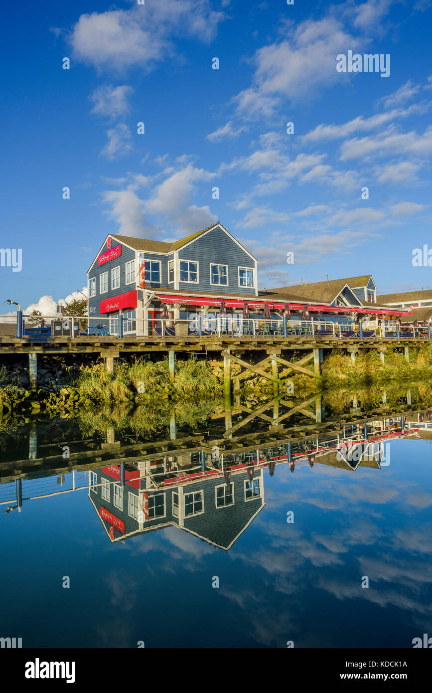 Seafood restaurant, Steveston Village, Richmond, British Columbia ...