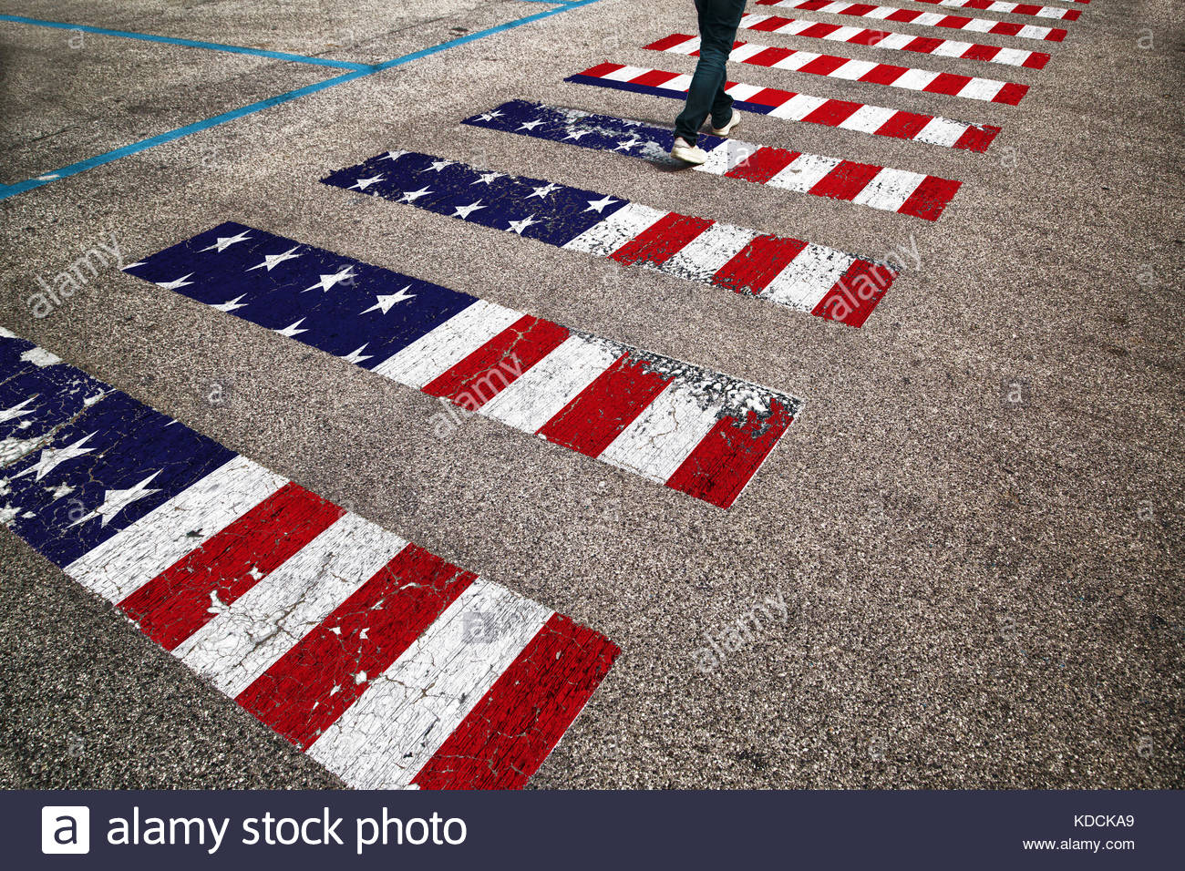 Pedestrian Safety Flag Stock Photos & Pedestrian Safety Flag Stock ...