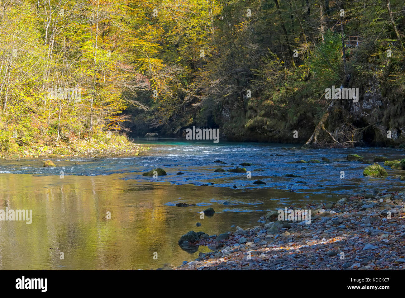 Kupa River at Risnjak National Park, Croatia Stock Photo - Alamy