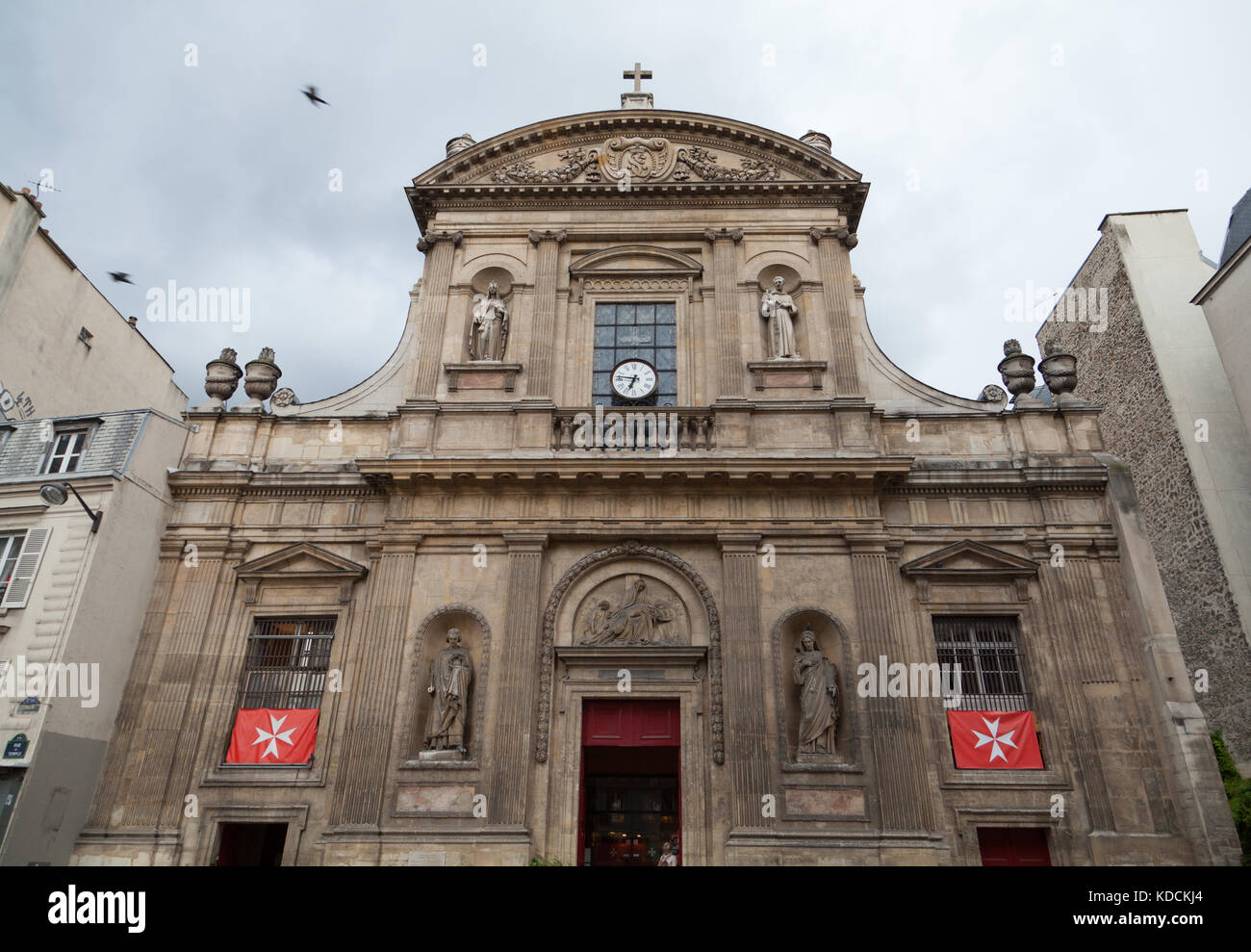 The church of Saint Elisabeth in Paris, France Stock Photo - Alamy