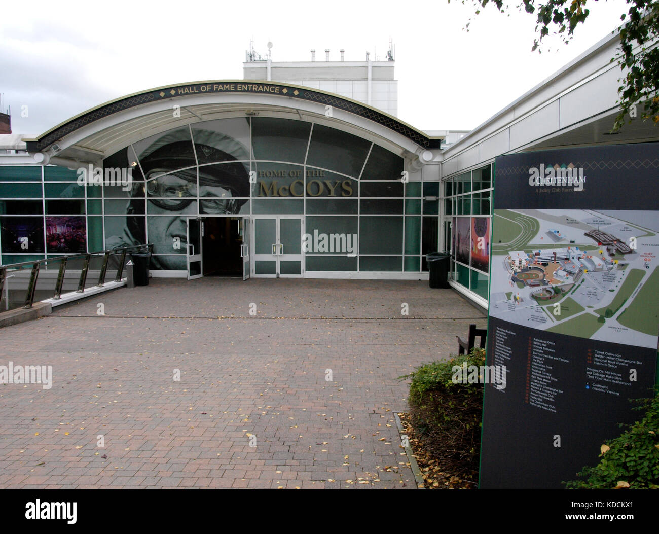 Hall of Fame Entrance, Cheltenham Racecourse, Gloucestershire, UK Stock ...