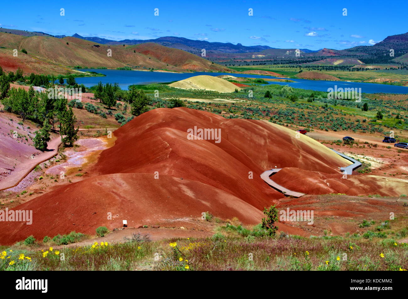 John Day Fossil Beds National Monument Oregon Stock Photo - Alamy
