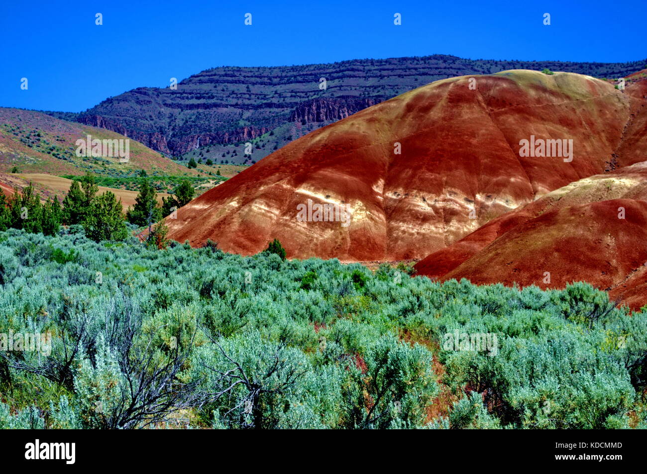John Day Fossil Beds National Monument Oregon Stock Photo - Alamy