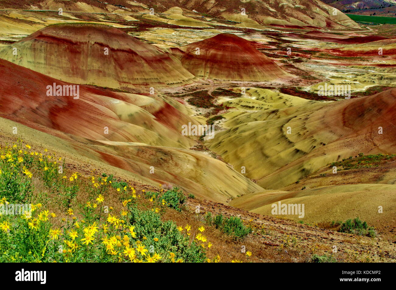 John Day Fossil Beds National Monument Oregon Stock Photo - Alamy