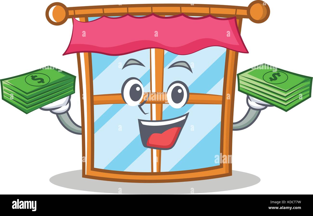 Money windows Stock Vector Images - Alamy